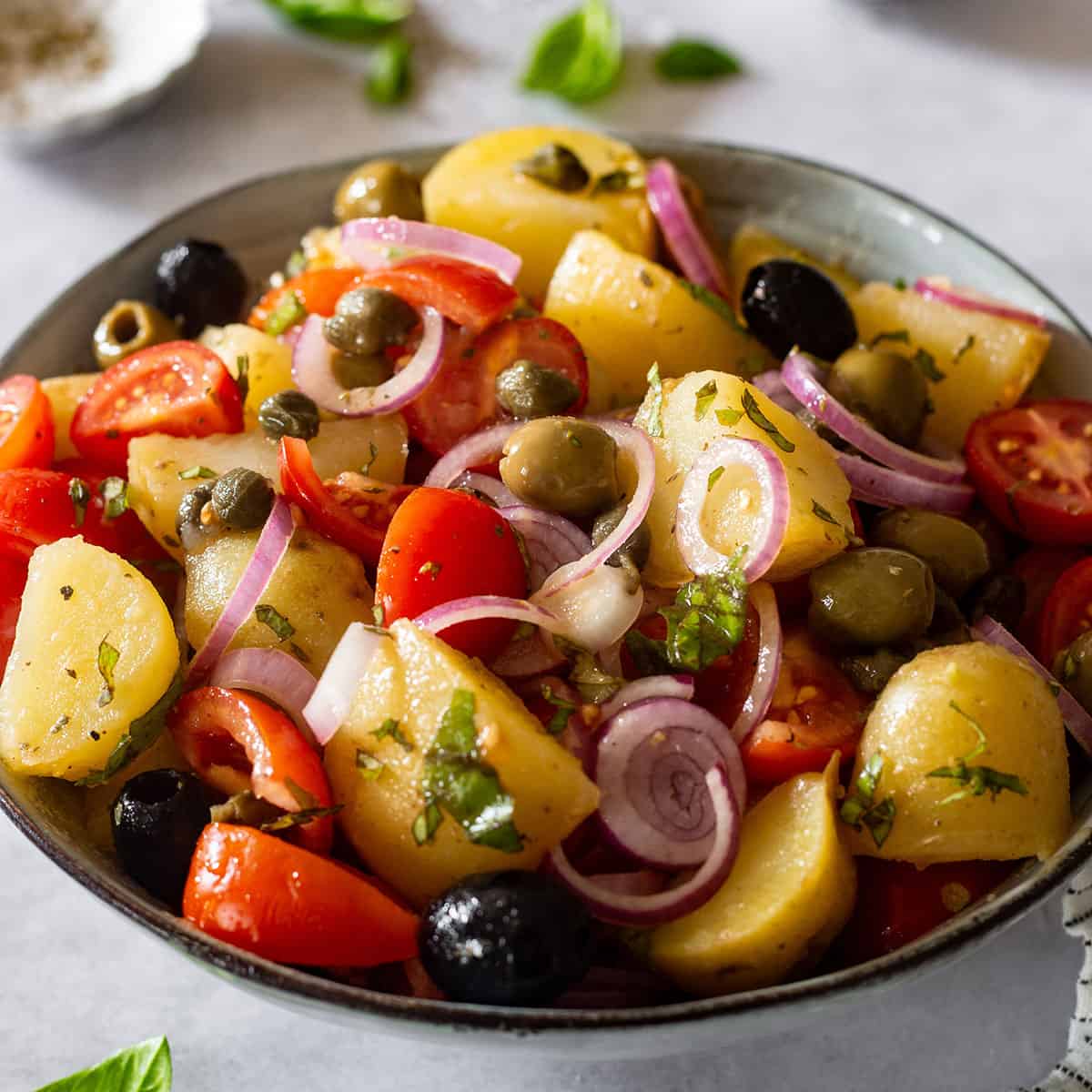 Insalata Pantesca (Sicilian Potato Salad) - Italian Easy Recipes