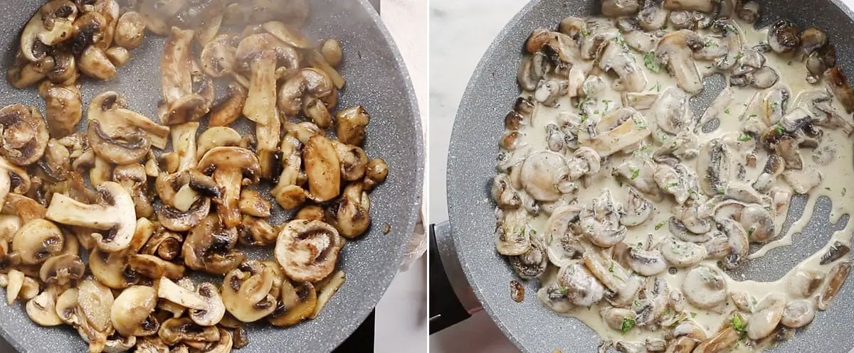 Bruschetta Con Funghi (creamy mushroom bruschetta) - Italian Easy Recipes