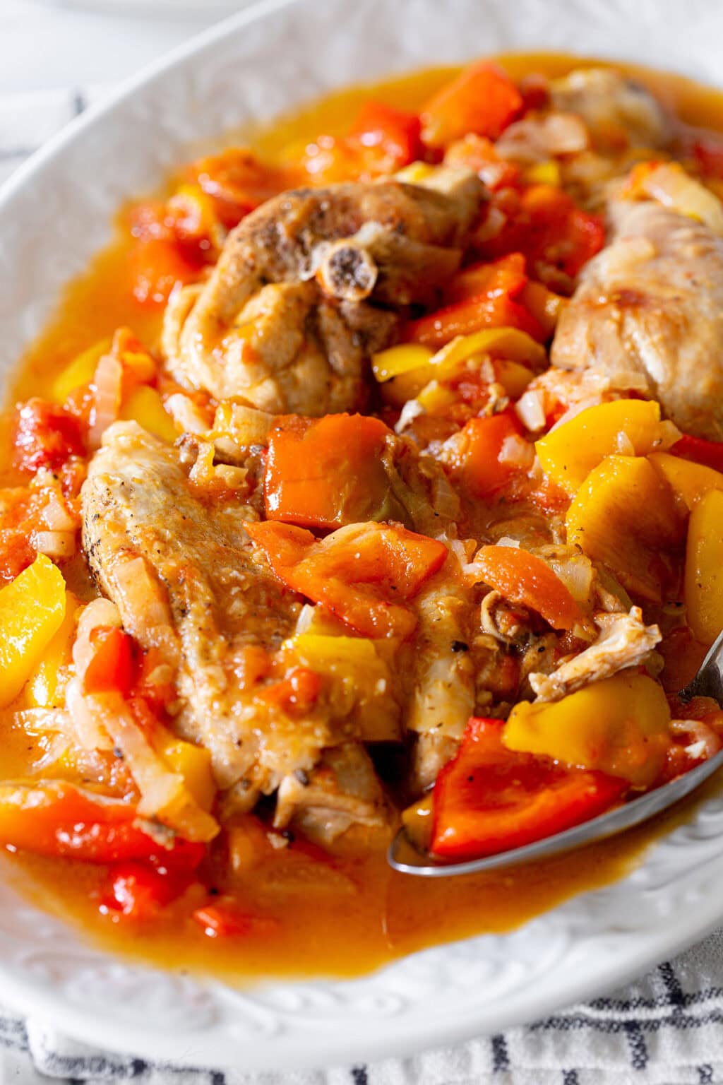 Pollo alla Romana (roman-style chicken) - Italian Easy Recipes
