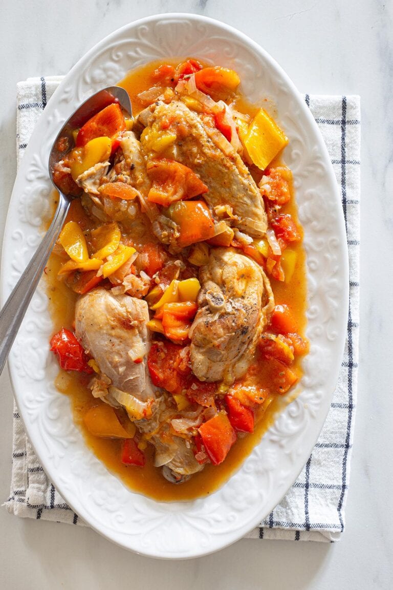 Pollo alla Romana (roman-style chicken) - Italian Easy Recipes