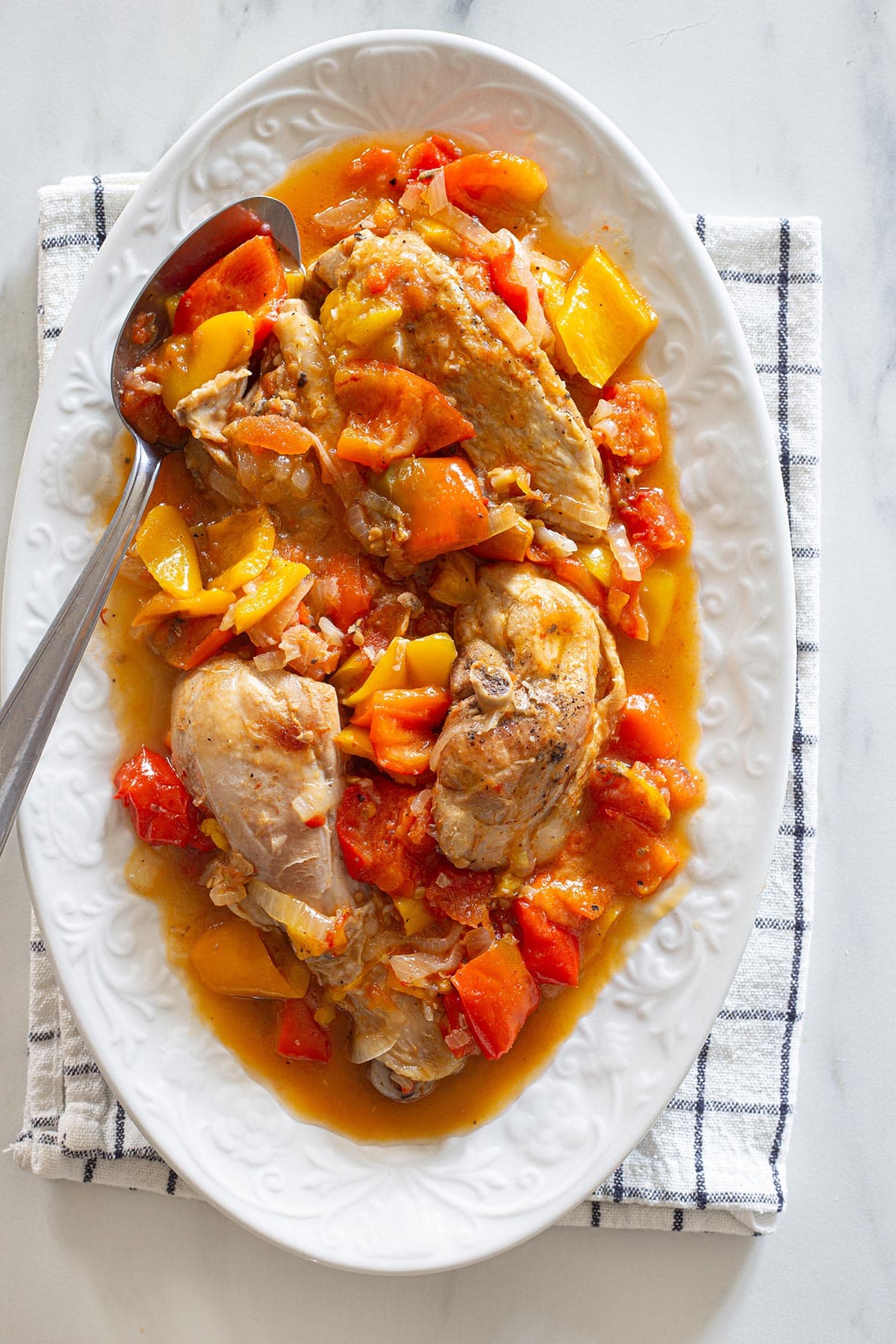 Pollo alla Romana (roman-style chicken) - Italian Easy Recipes