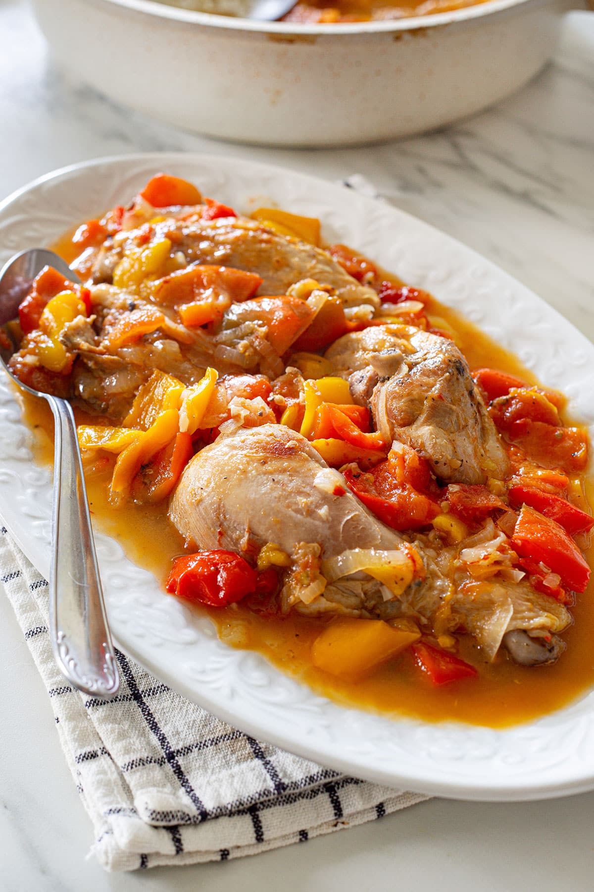 Pollo alla Romana (roman-style chicken) - Italian Easy Recipes